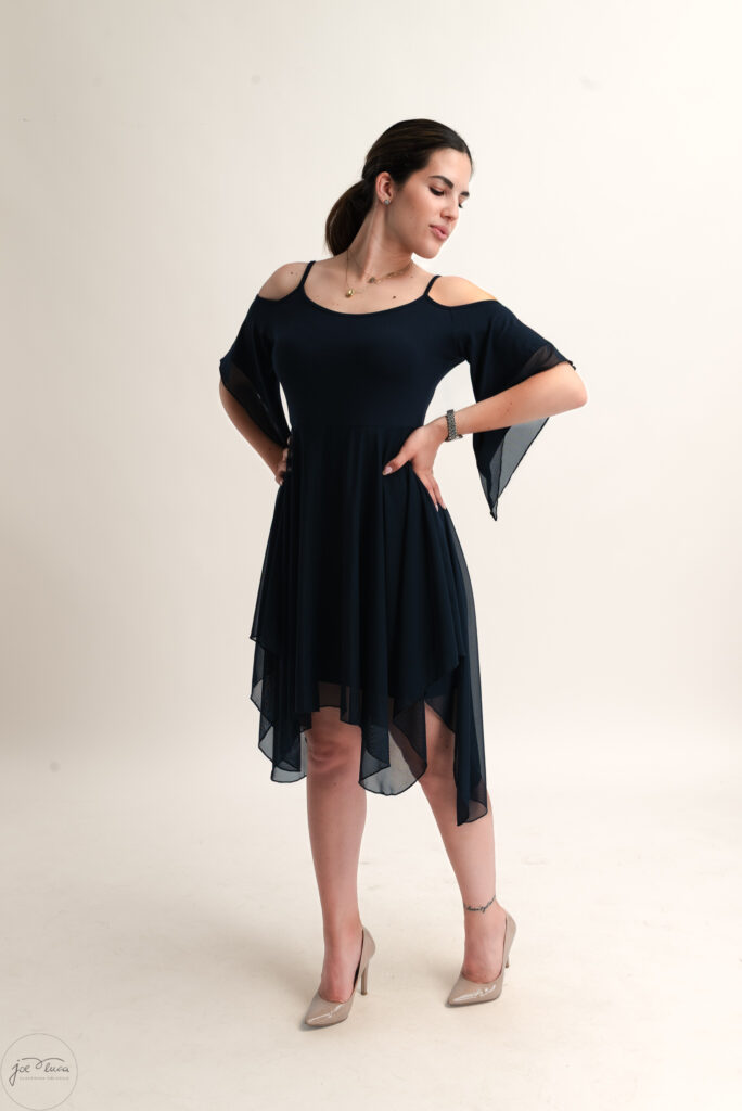 OBLEKA SUZANA MODRA - Joe&Luca Shop